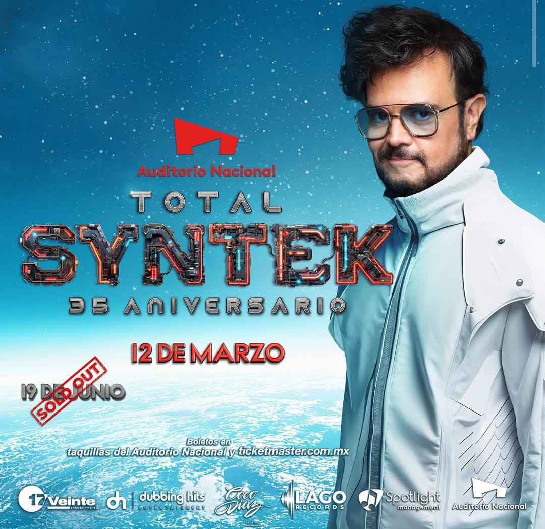ALEKS SYNTEK EN EL AUDITORIO NACIONAL – Coco Díaz Booking